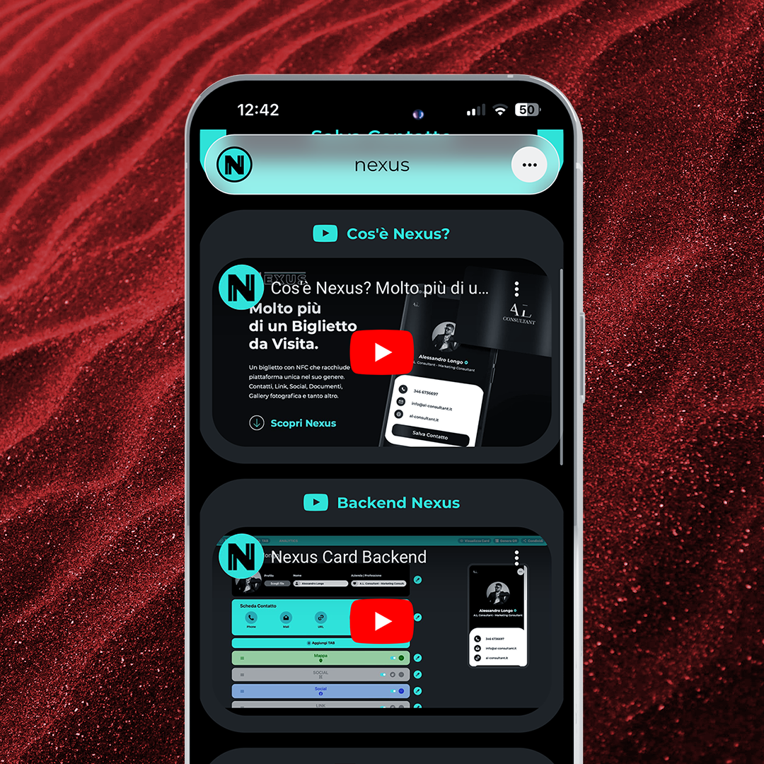 Le Funzionalità Nexus Card - Nexus Card NFC